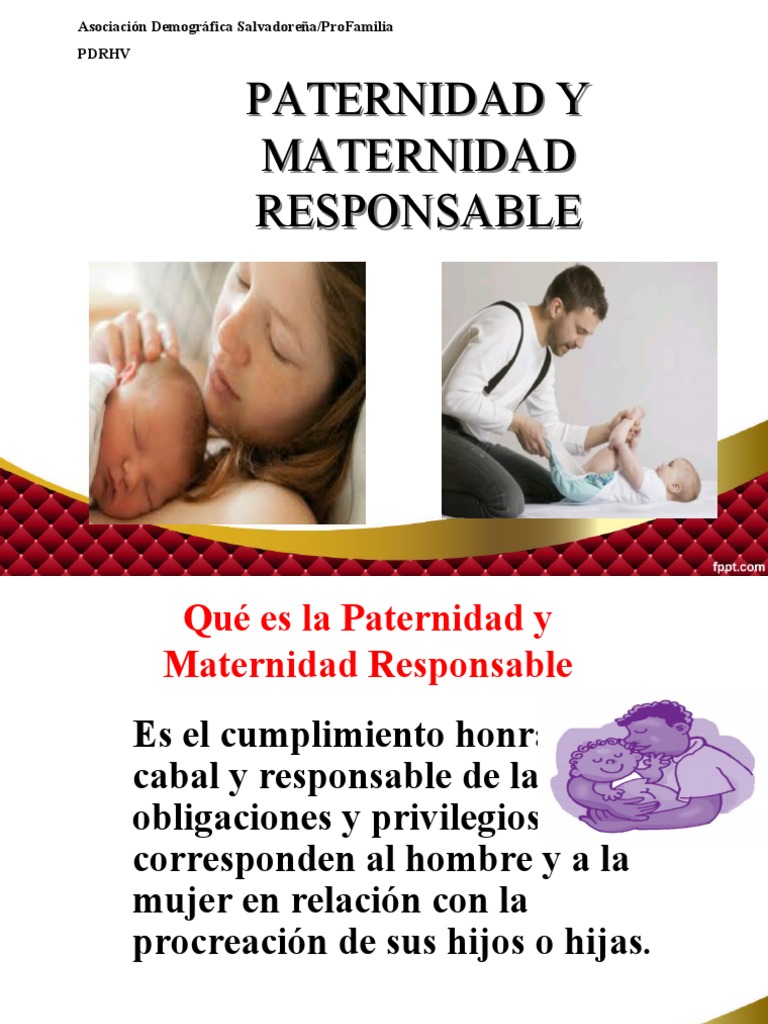 Paternidad y Maternidad Responsable | Descargar gratis PDF | Amor | La naturaleza humana