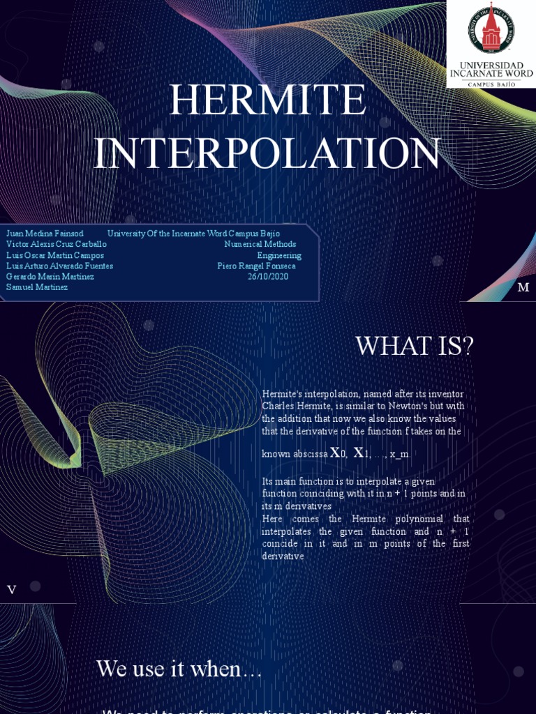 Hermite Interpolation Method | PDF | Teaching Mathematics
