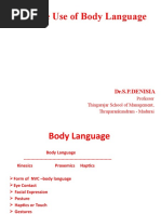 Body Language | PDF | Body Language | Nonverbal Communication