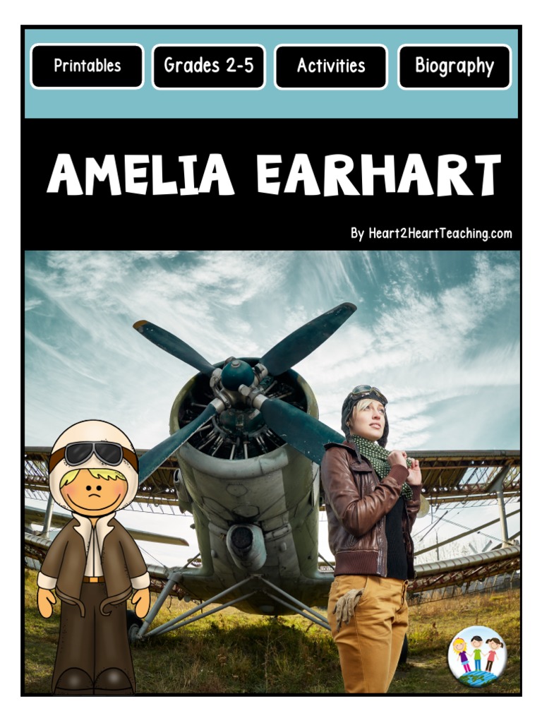 Amelia Earhart: Grades 2-5 Biography | PDF | Aviation | Nature