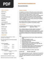 Work Immersion Resume Template | PDF