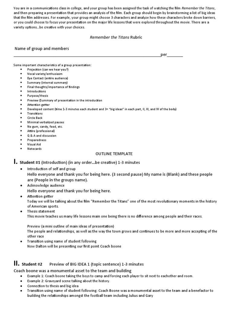 Analyzing How Remember the Titans Breaks Down Barriers and Explores ...