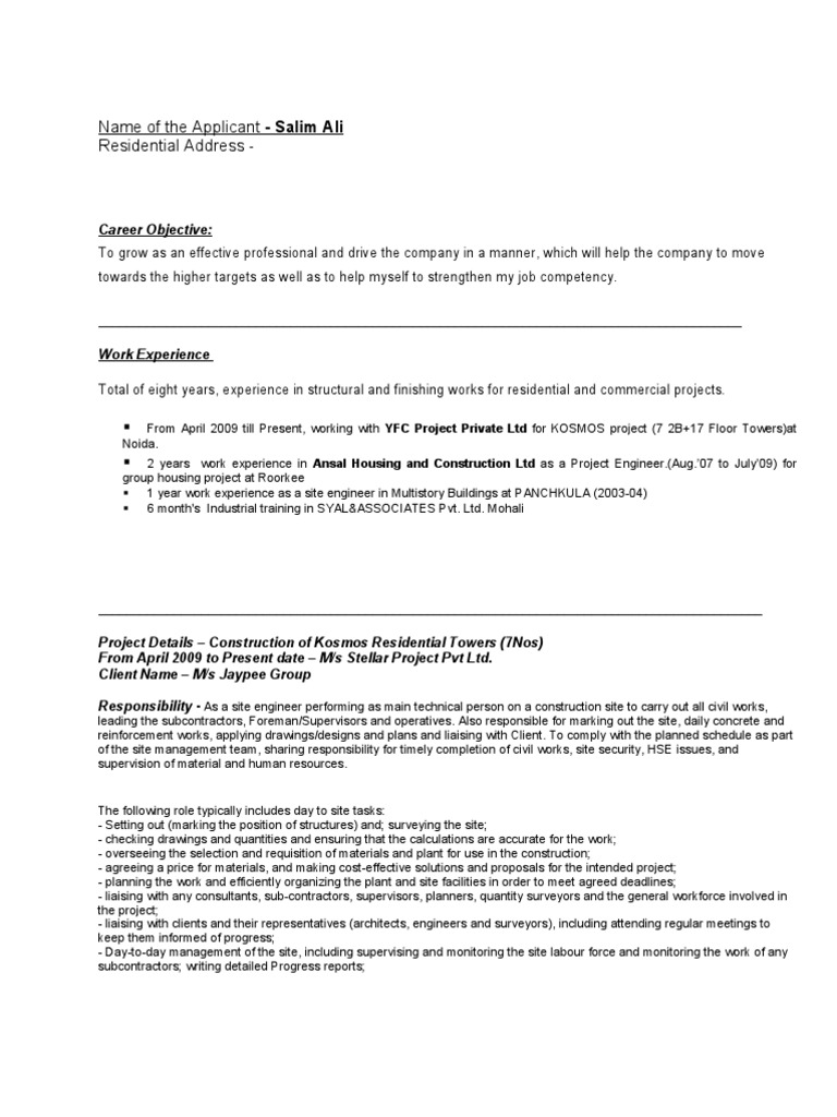 Name of The Applicant | PDF | Engineering | Business