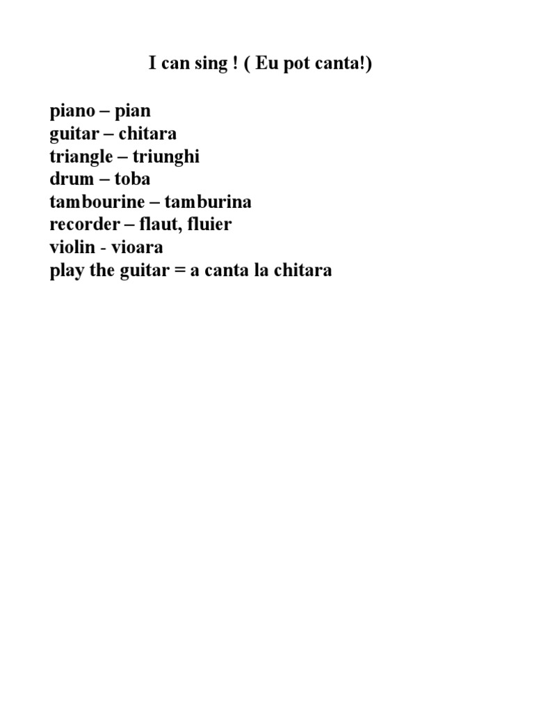 I Can Sing 1 | PDF | Art | Classics