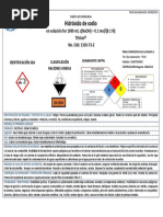 Cuso4 (5h2o) Ficha de Seguridad | PDF | Cobre | Magnesio