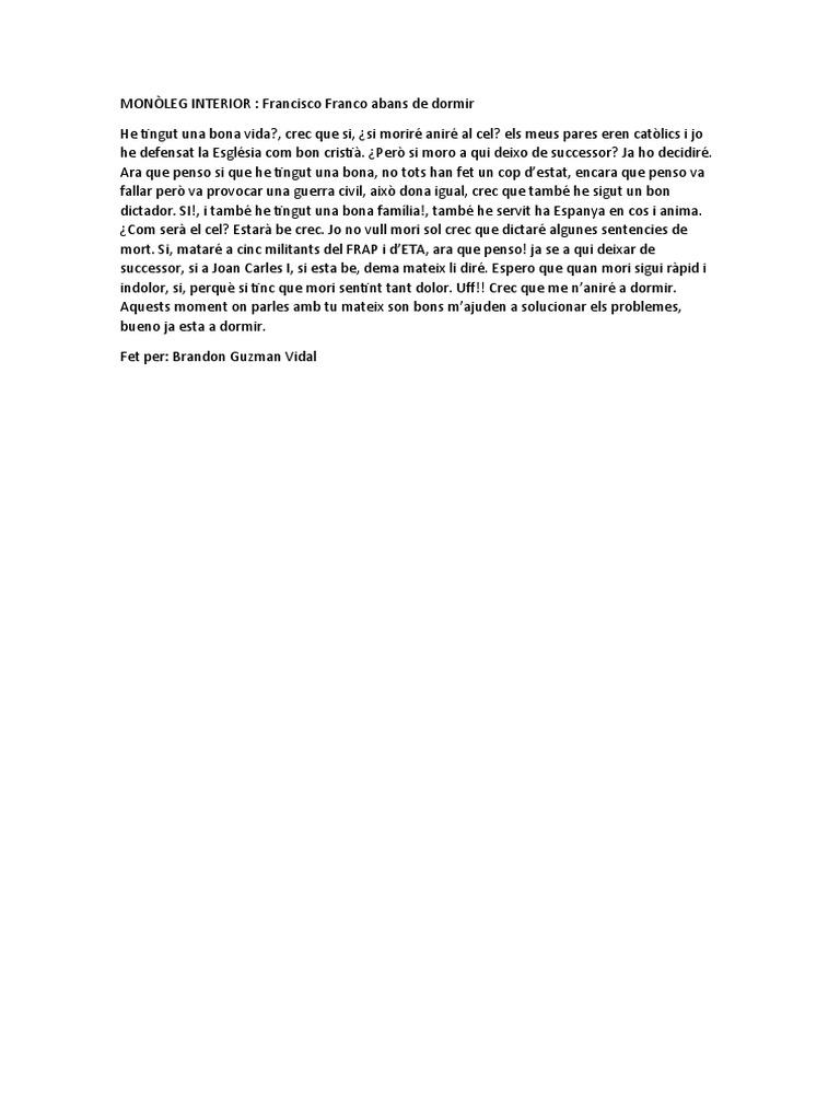 Monoleg Interior | PDF