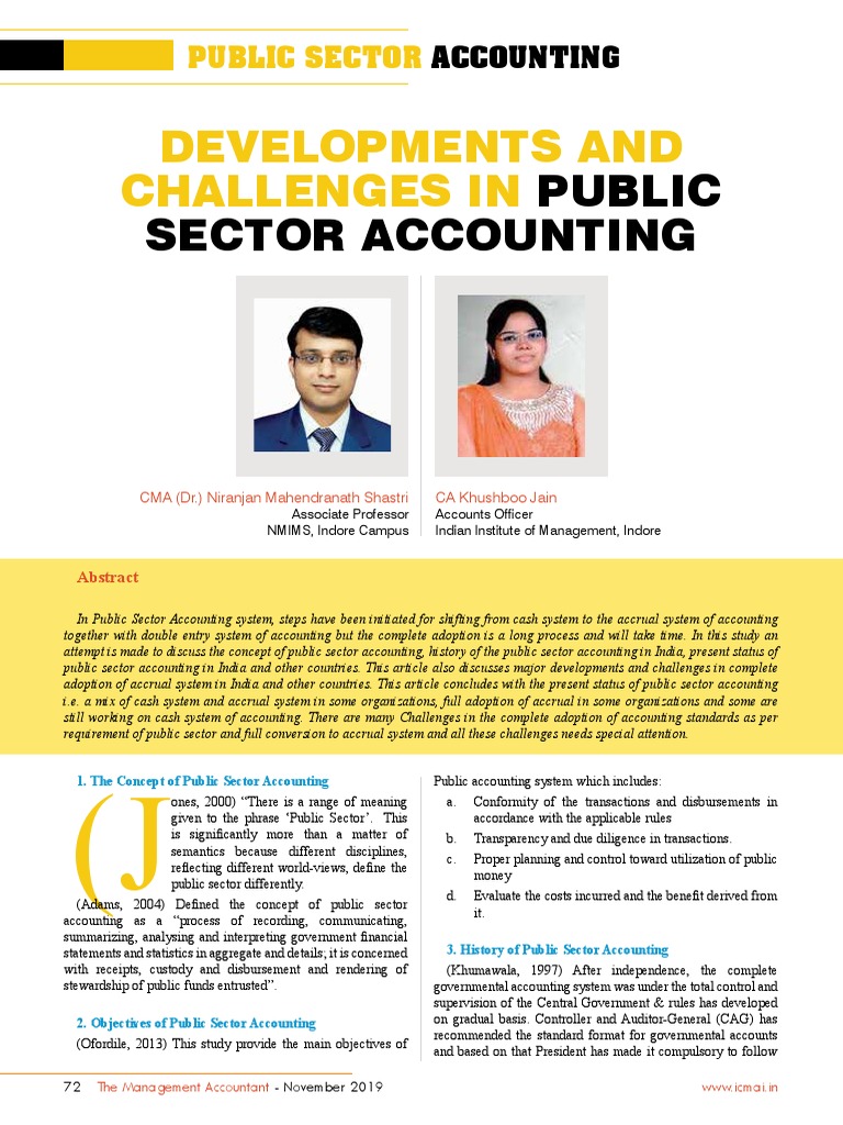 Public Sector Accounting | PDF | International Financial Reporting ...