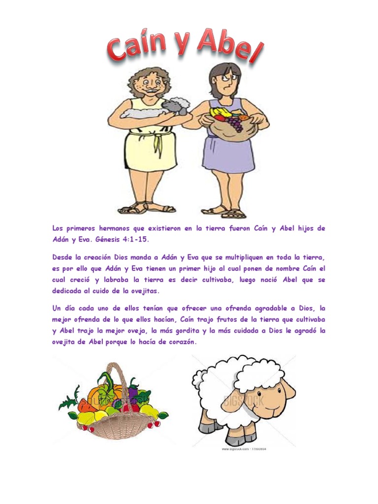 Leccion 3 Caín y Abel | PDF