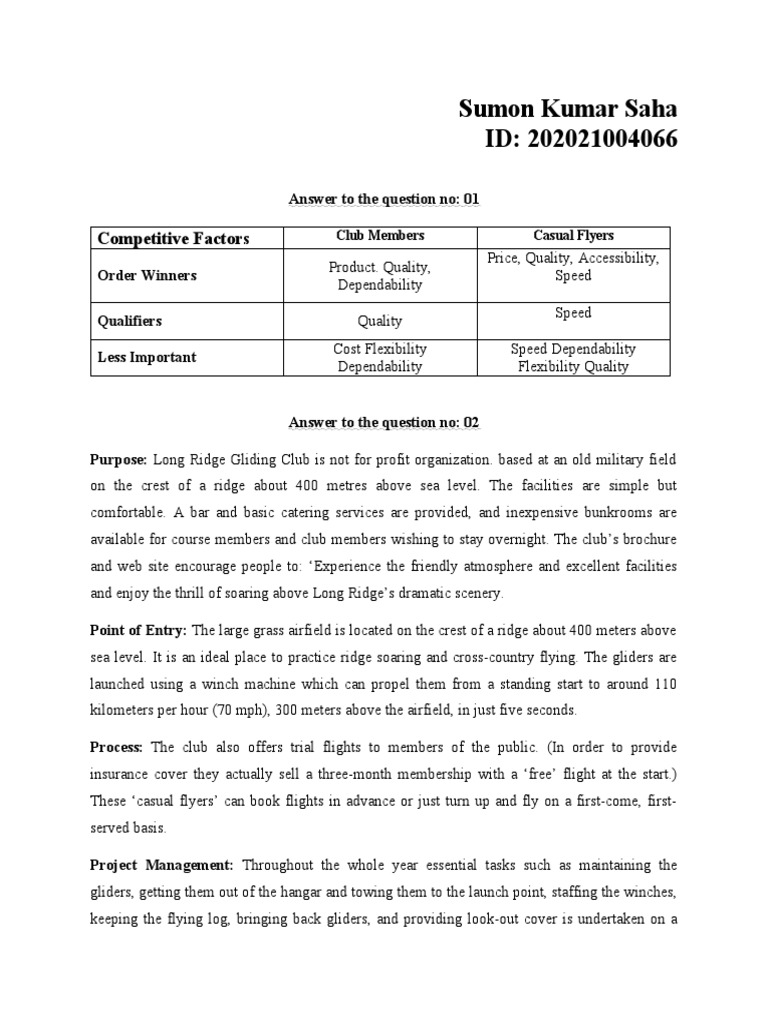 Answer Sheet of Quiz 28.12.2020 Sumon Kumar Saha 2020210004066 | PDF | Gliding | Glider (Sailplane)