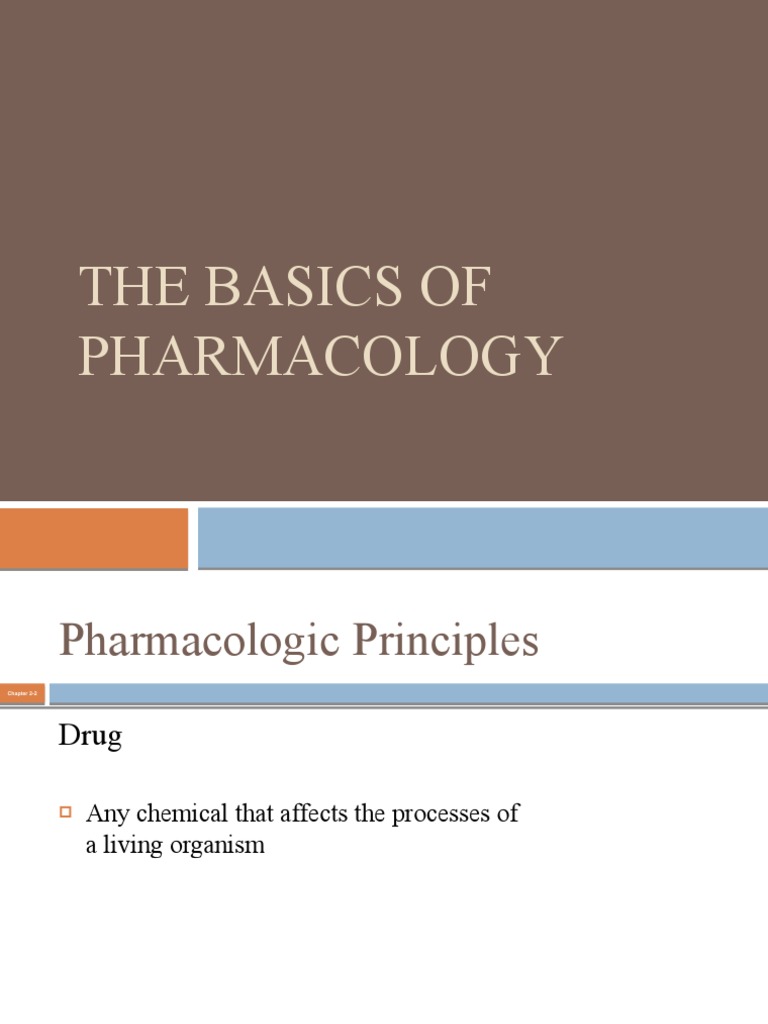 The Basics of Pharmacology | PDF | Pharmacology | Pharmacokinetics