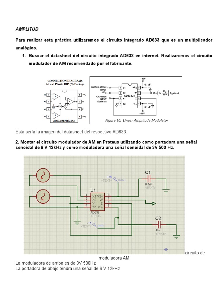 Practica Con Ad633 | PDF | Informática