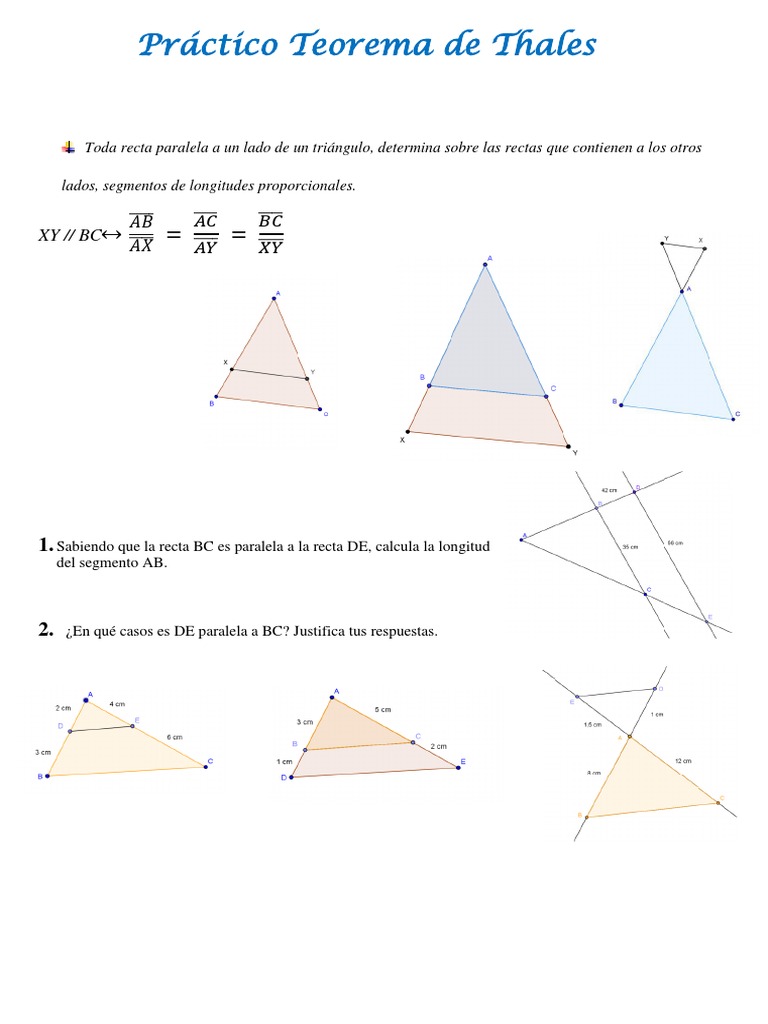 Practico Thales 1 | PDF