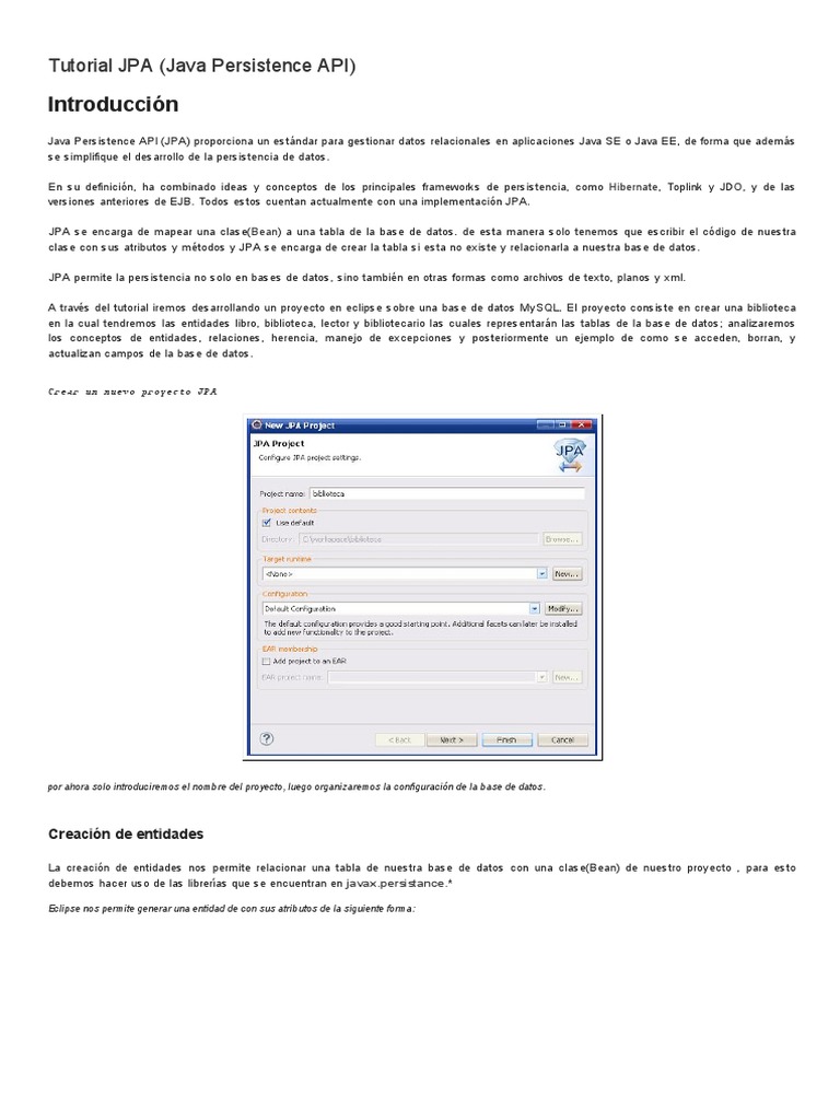 Guía completa sobre el mapeo de entidades y relaciones con JPA | PDF | Paradigmas de ...