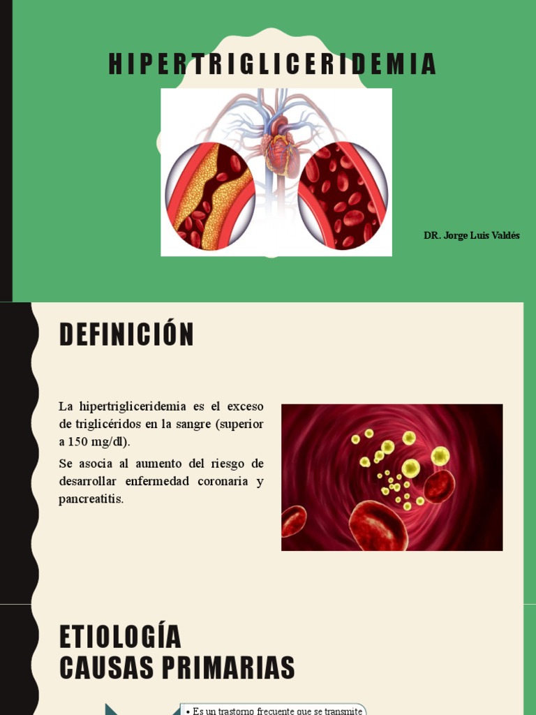 HIPERTRIGLICERIDEMIA | PDF | Triglicéridos | Colesterol