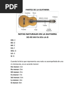 Notas para Acordeón GCF | PDF