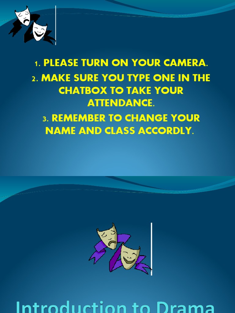 Intro Drama Part 2 | PDF | Play (Theatre) | Playwright