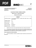 Annex To Cfit Handbook Basic Lesson Plan | PDF