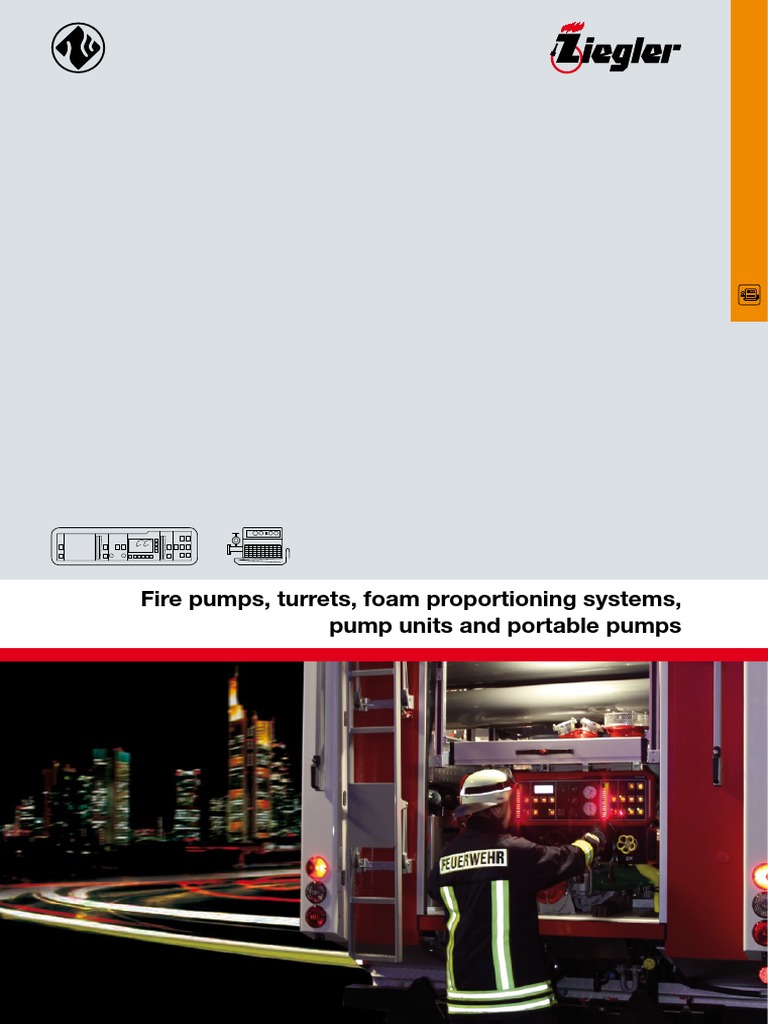 Ziegler Centrifugal Fire Pumps Overview | PDF | Pump | Piston
