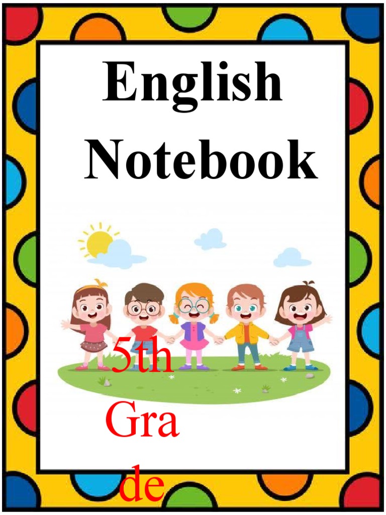 English Notebook: 5th Gra de | PDF