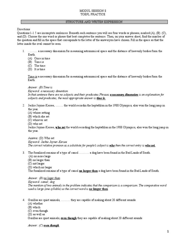 Modul Session 8 | PDF | Clause | Sentence (Linguistics)