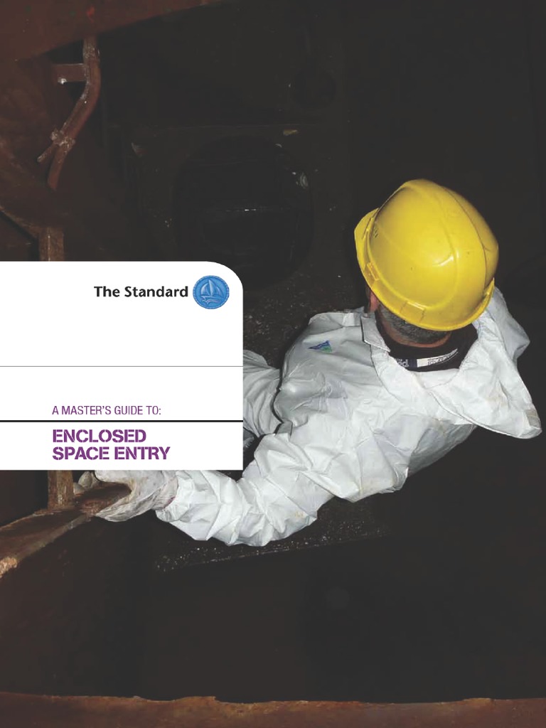 Enclosed Space Entry Safety Guide | PDF | Exhaust Gas | Oxygen