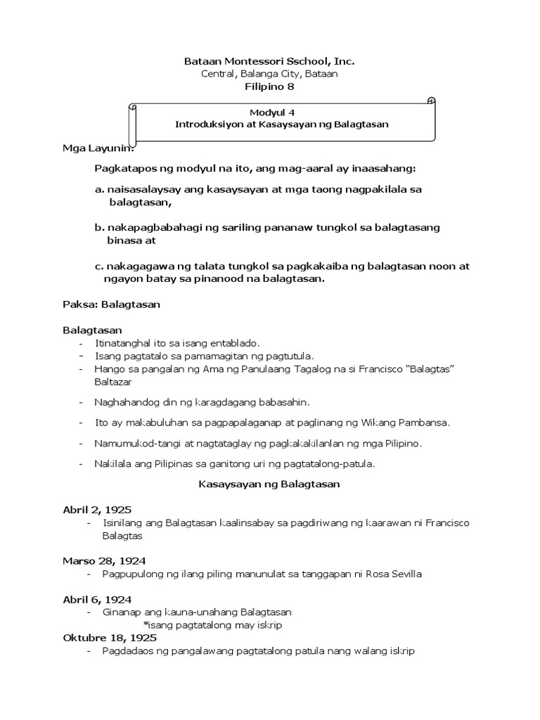 Module 4 - Grade 8 | PDF