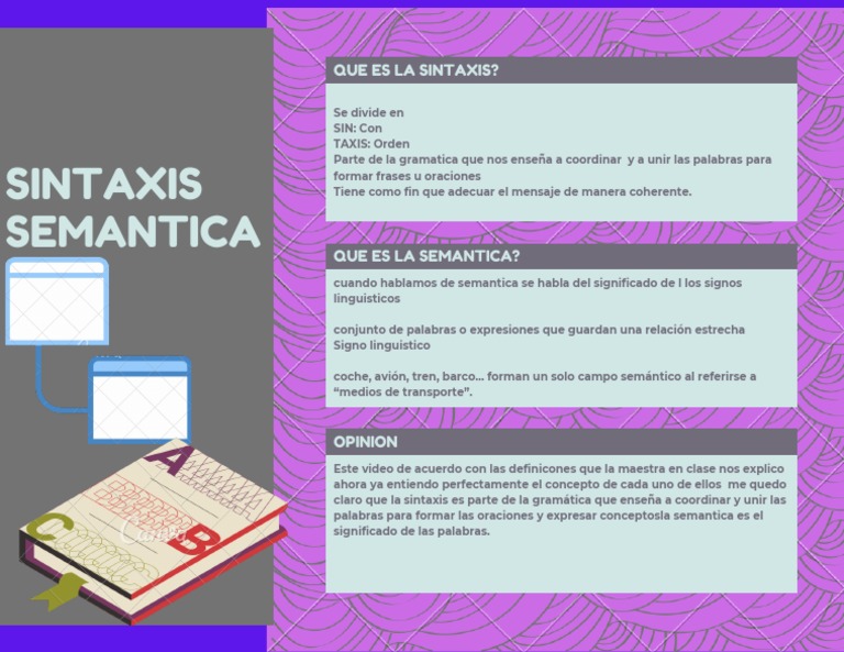 Sintaxis Semantica | PDF