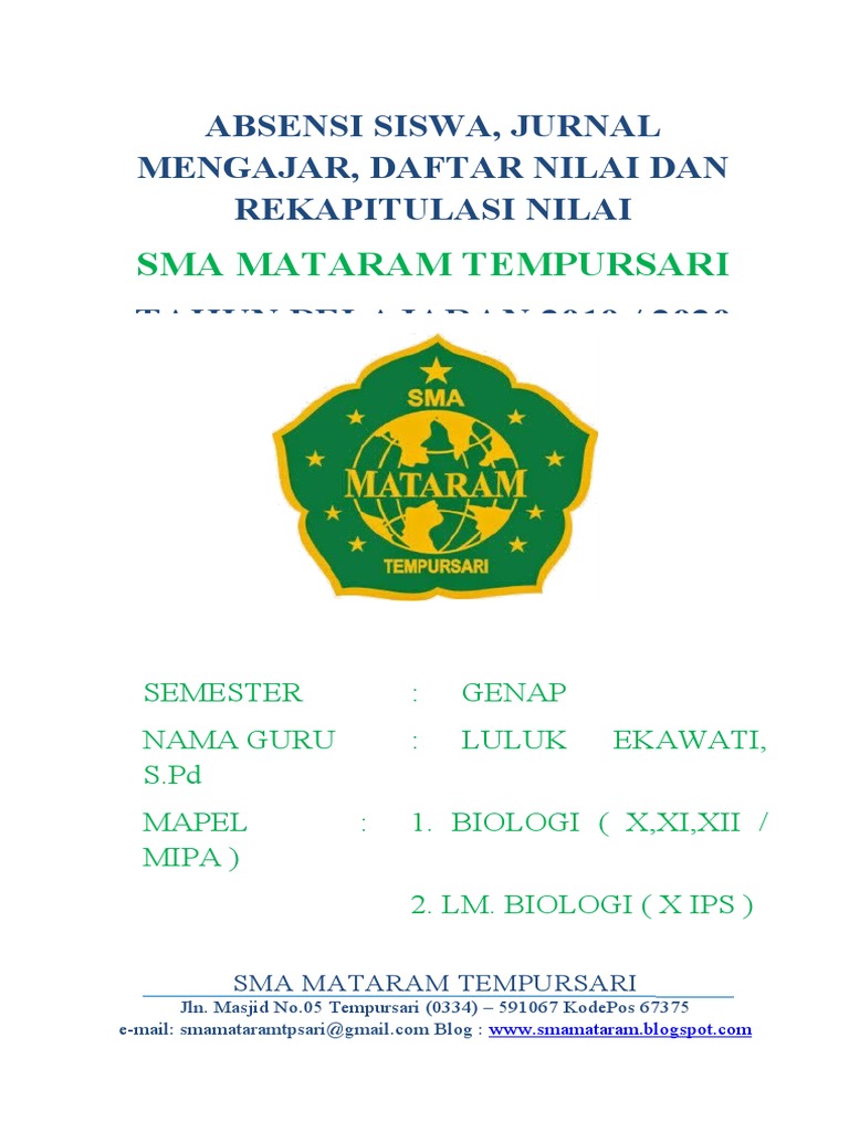 Cover Jurnal Guru | PDF