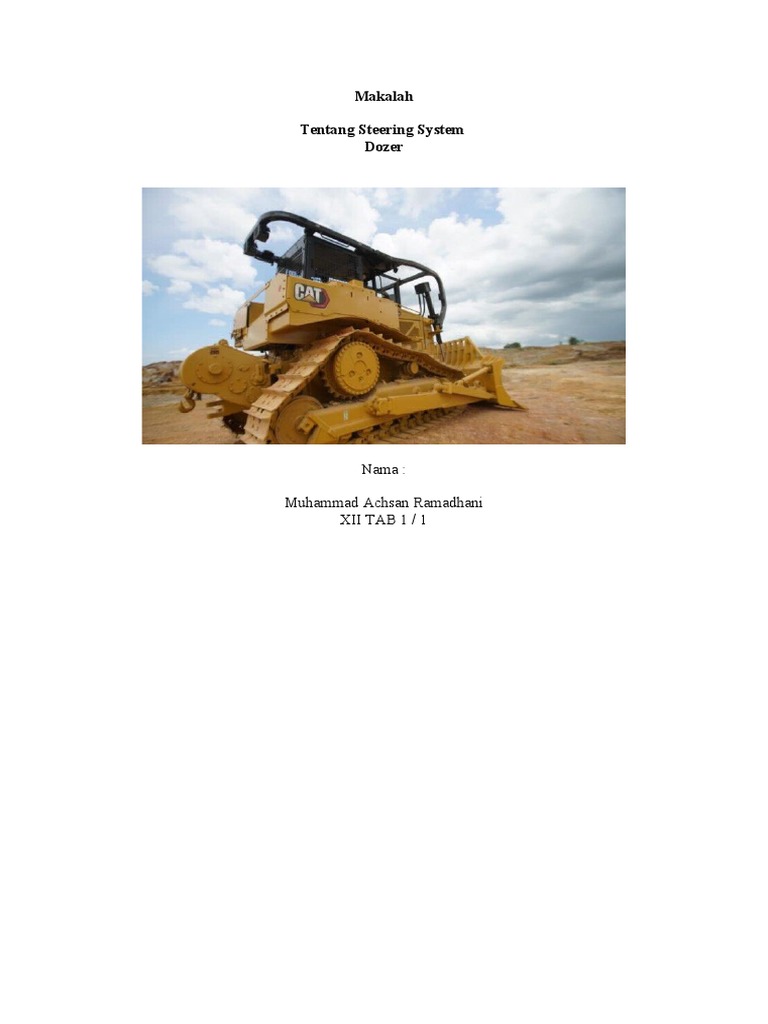 Makalah Dozer | PDF