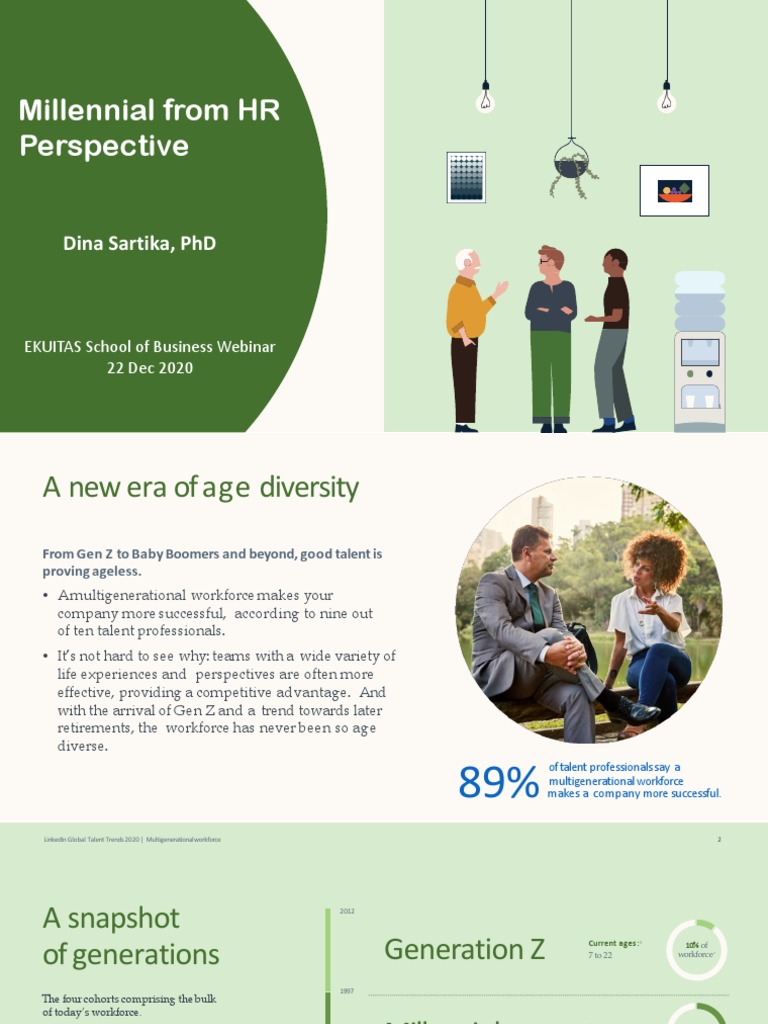 Millennial From HR Perspective | Millennials | Employee Retention