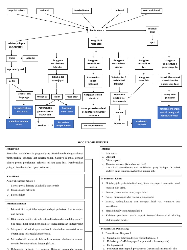 Woc Sirosis Hepatis Fix Rev 2 | PDF