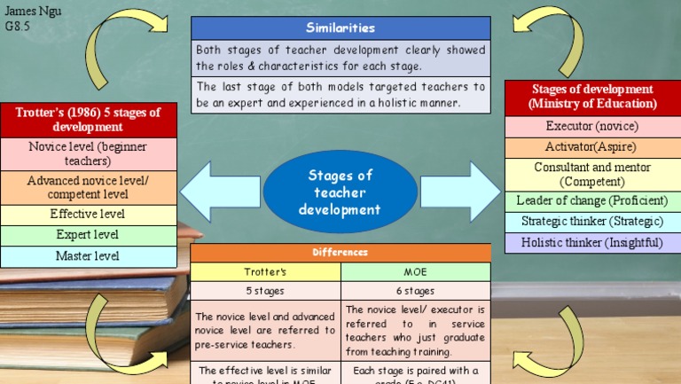 Trotter's VS Moe's Stages of Teacher Developments | PDF