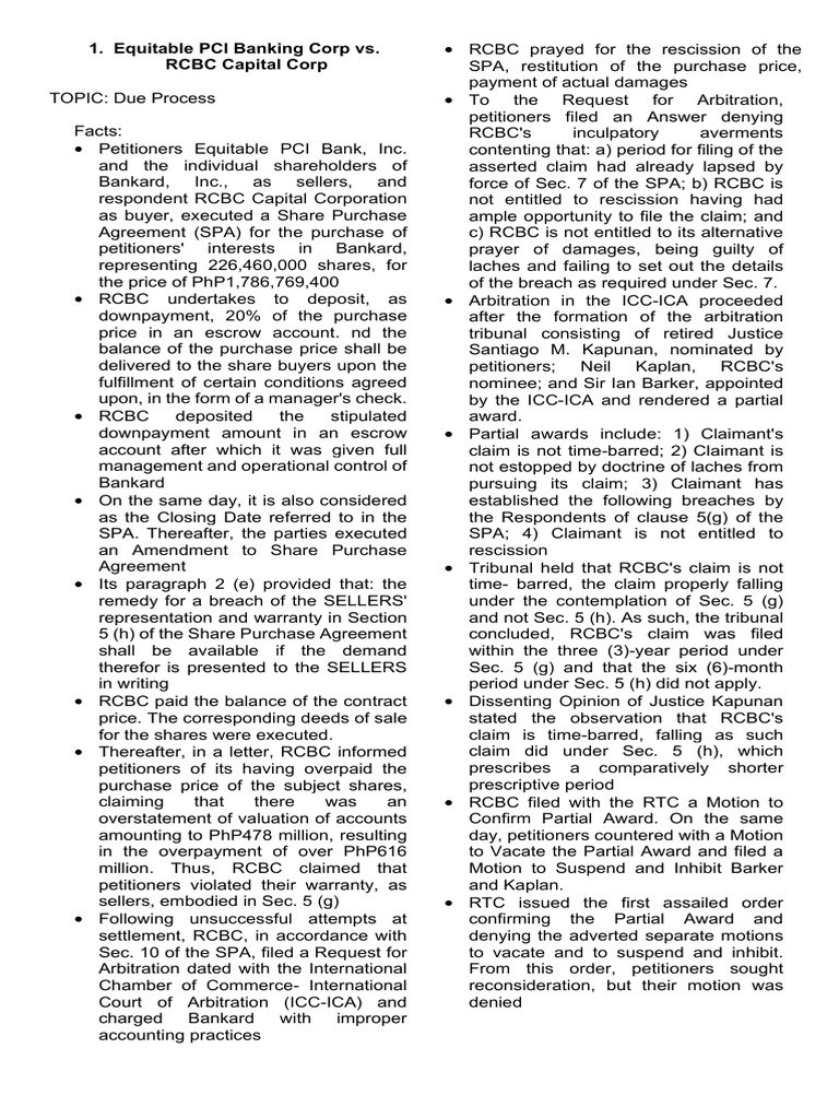 ADR Mod 3 Digest | PDF | Alternative Dispute Resolution | Arbitration