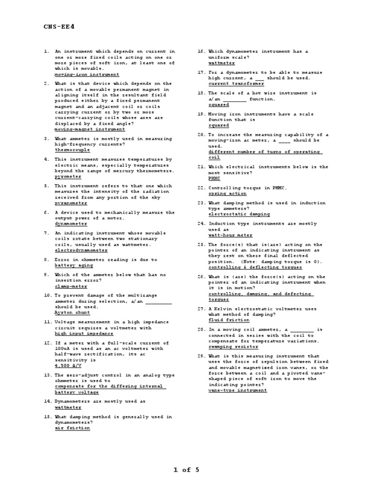 Elecs 4 | PDF | Electric Motor | Electric Generator