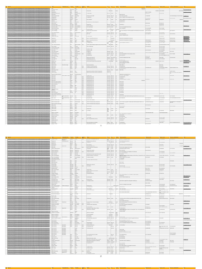 Epstein Flight Log | PDF | Business