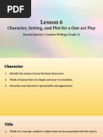 Sample One Act Play Script | PDF | Actor | Theatre