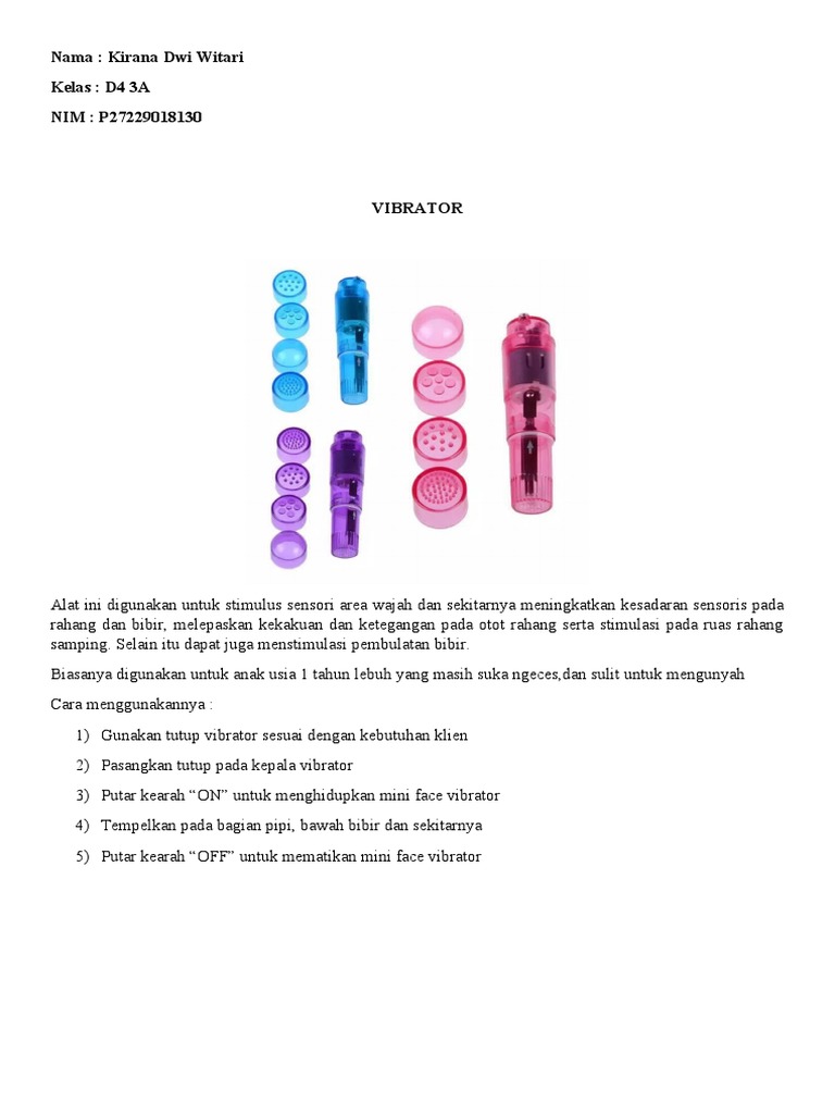 Alat Terapi Wicara Mini Face Vibrator | PDF | Pengembangan Diri | Kesehatan Holistik