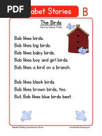 Short A #2 CVC Stories Reading Comprehension English Worksheet | PDF