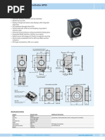DA04 Digital Position Indicator | PDF | Manufactured Goods | Mechanical Engineering