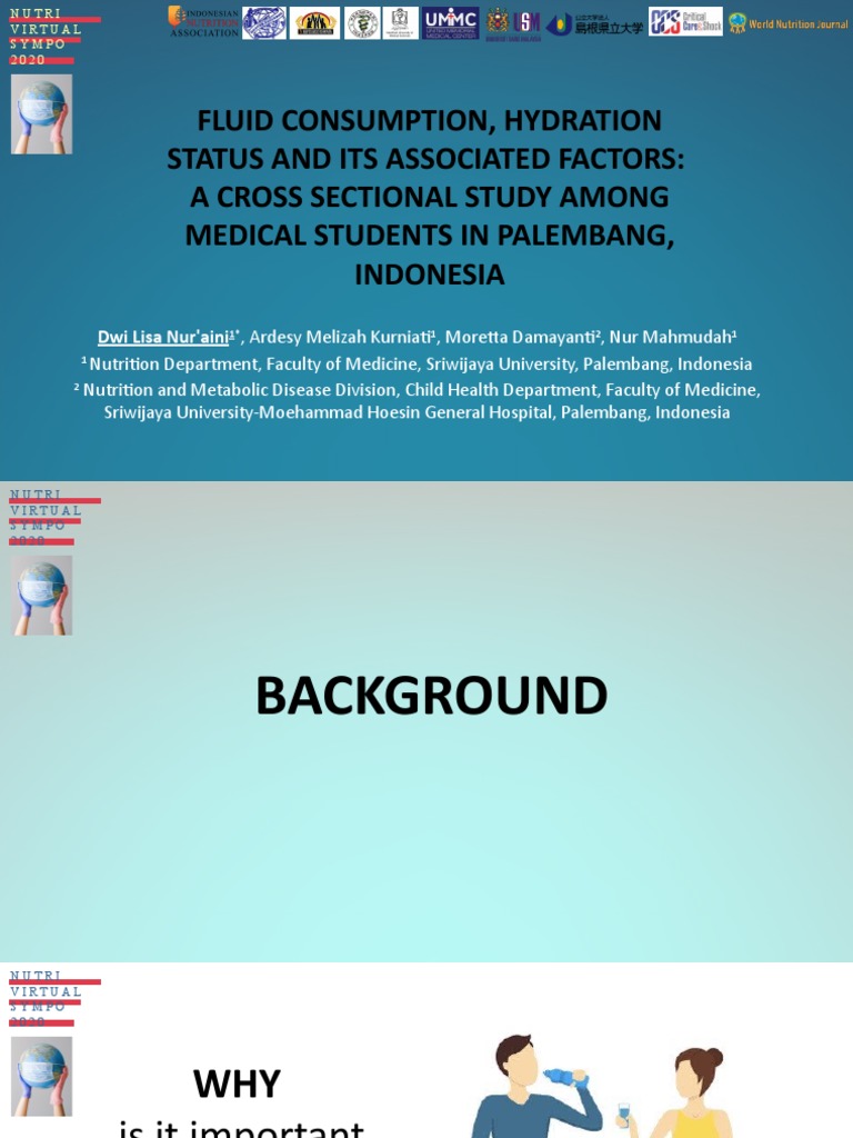 Hydration Study in Palembang Med Students | PDF | Dehydration | Body ...