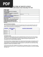 2.letter of Reference Form Sisgp 2024 - 2025 | PDF | Leadership | Cross ...