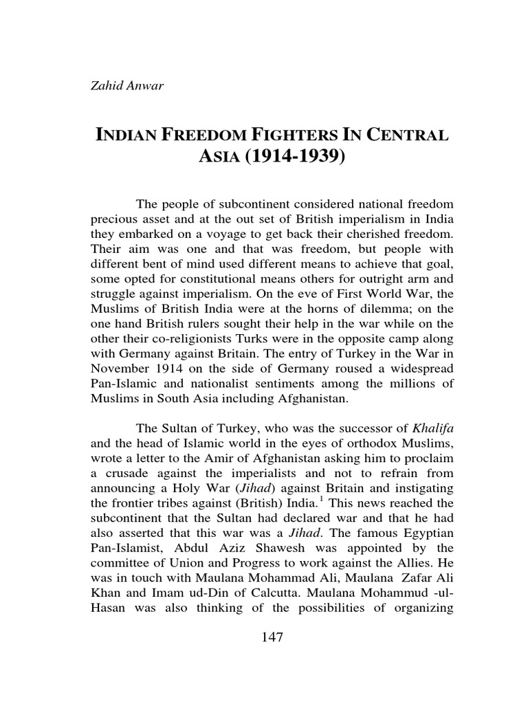 Indian Freedom Fighters in Central Reshmi Rumal | PDF | Ramadan | Sikhism