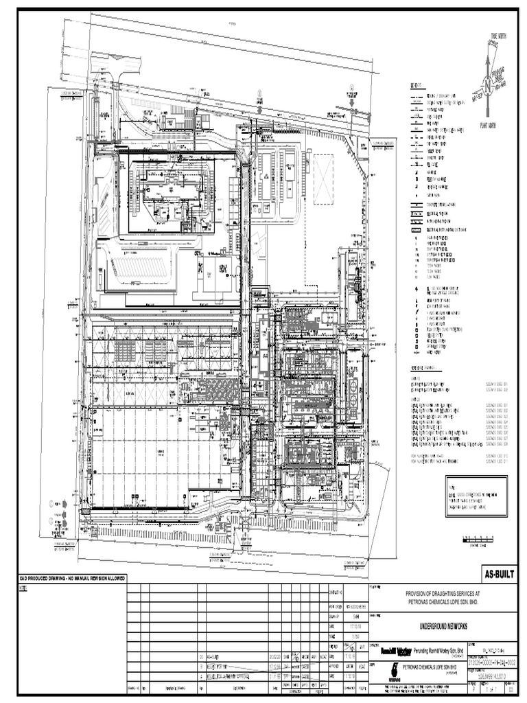 Underground Networks: Cad Produced Drawing - No Manual Revision Allowed ...