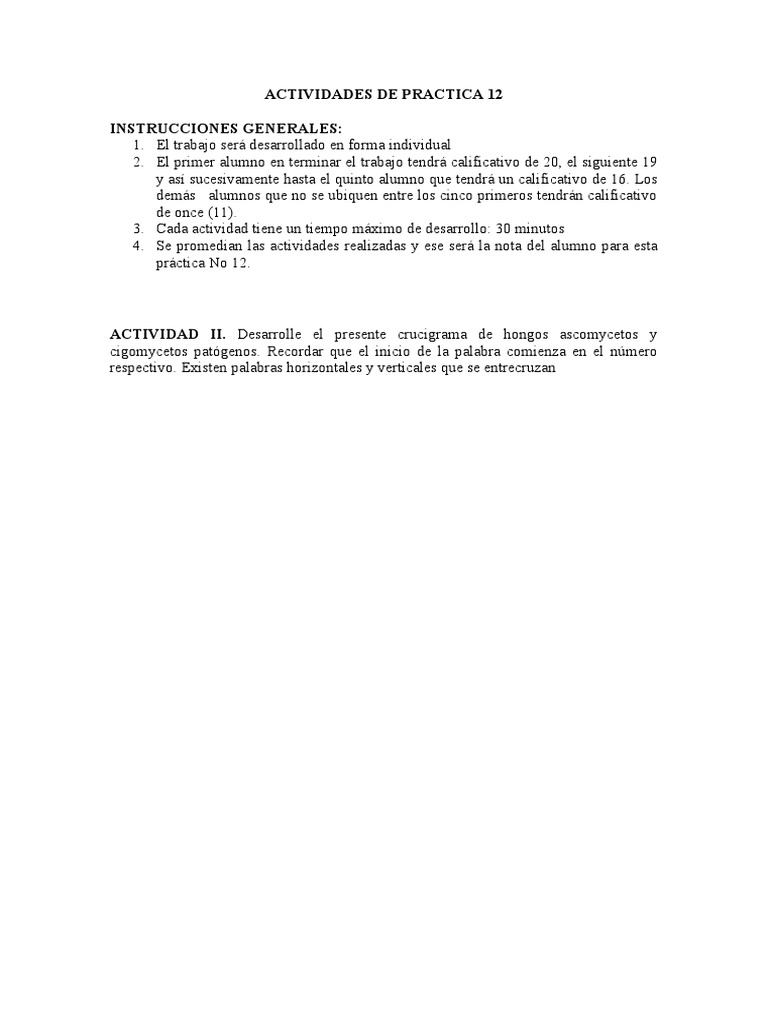 Actividades de PRACTICA 12.2. B Tarde | PDF