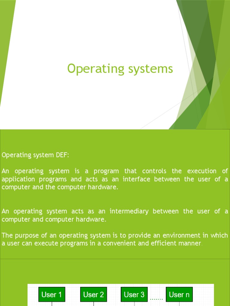 Operating System DEMO | PDF | Operating System | Computer Data Storage