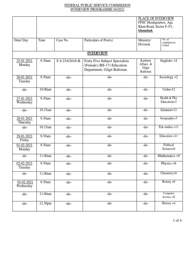 Interview Prog No..4-2021 | PDF | Government