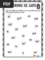 Pasaporte de Tablas de Multiplicar | PDF | Multiplicación | Aritmética
