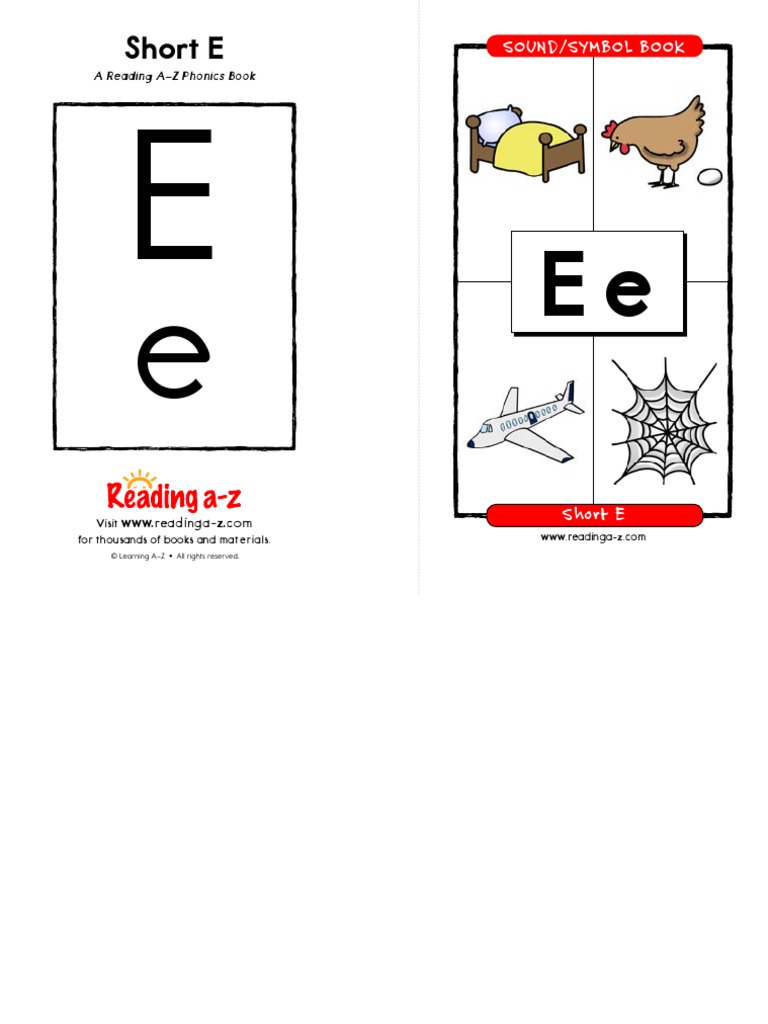 Reading A To Z Short e Book | PDF