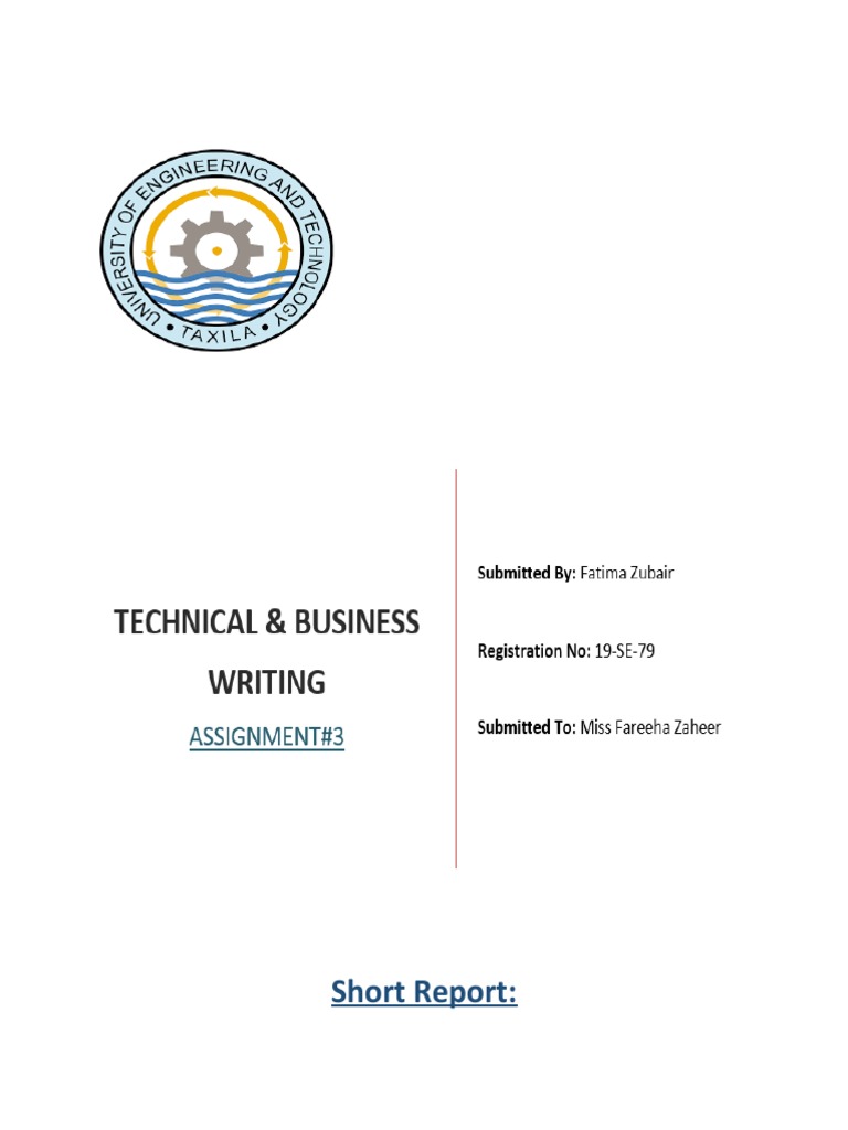 TB&W Assignment3 (19-SE-79) Fatima Zubair | PDF