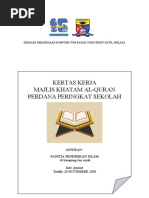 Contoh Kertas Kerja Format | PDF